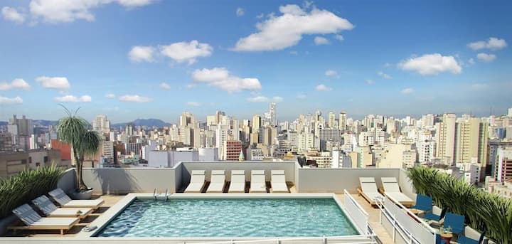 Lindo Loft Centro / Metrô / A/c - São Paulo