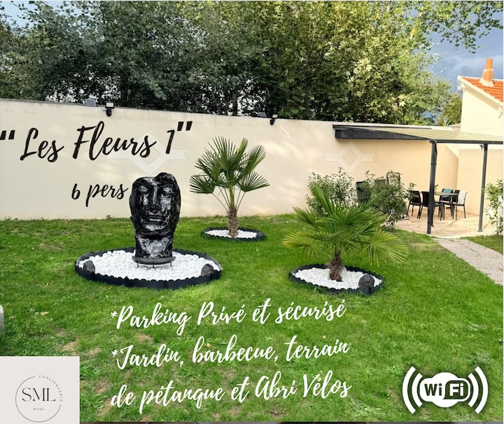 Appartement Avec Terrasse, Parking, 6 Min Plage - Cabourg