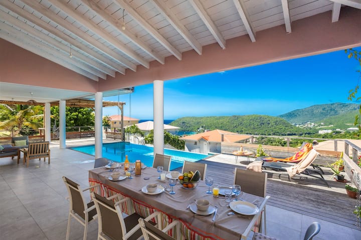 Villa Spacieuse Avec Piscine Aux Anses D’arlet - Martinica