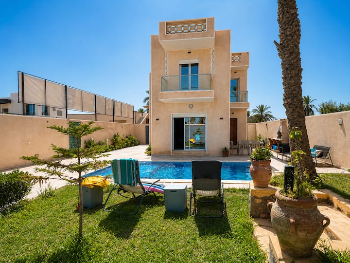 Villa Moderne Avec Piscine Privée Djerba - Tunisia