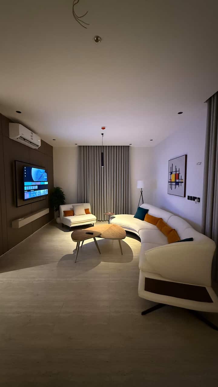 Modern 2br Apartment In Al Majdiyah Compound - Riyadh