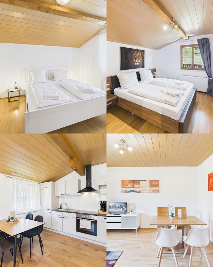 Krumbach - Double Premium Apartment Für 10 Gäste - Scheidegg