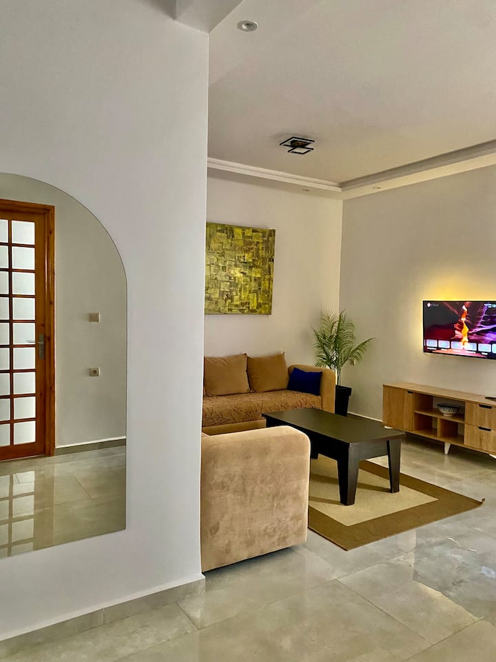 Grand Appartement Familial Rdc 2 Chambres • Wi-fi - 索維拉