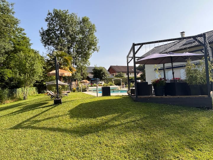Maison Familiale Avec Piscine - Bellegarde-sur-Valserine