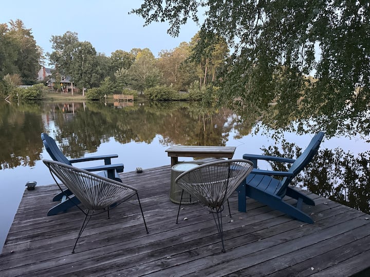 Front Lake House Retreat, 3bdr, Pet Friendly! - Fayetteville, NC
