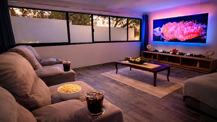 75" Home Theater • Game Room • Terrace • Family - Atlixco
