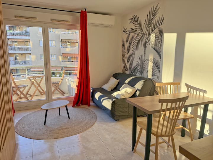 Appartement Cosy - Clim & Balcon - Nizza