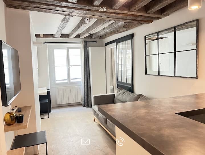 Charmant Appart Montorgueil - Louvre Museum - Paris