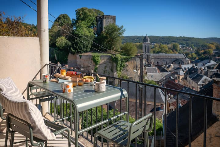 Panorama Sur Lascaux & Château - Montignac