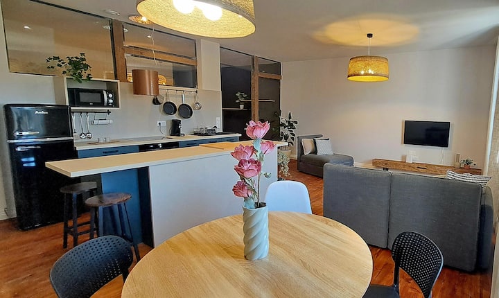 La Galupe - 70m2 Hyper Centre - Vue Berges Midouze - Landes