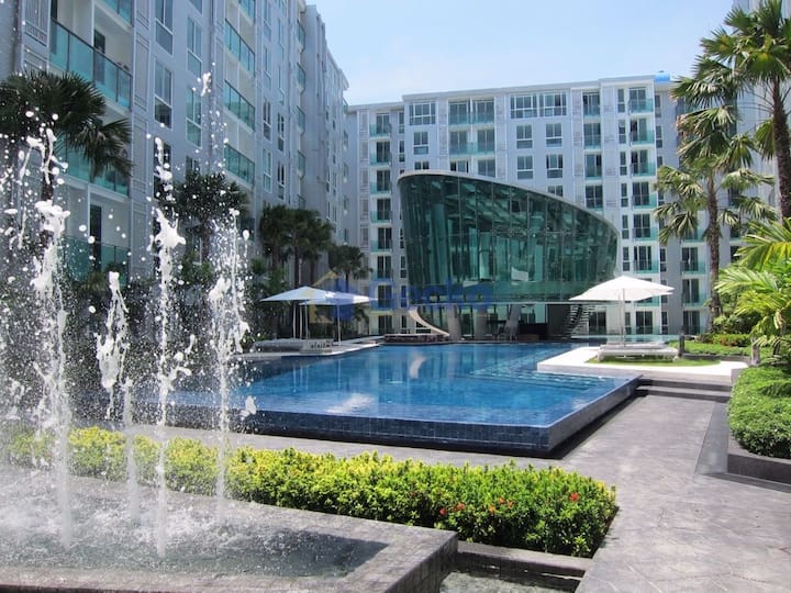Studio Moderne Vue Panoramique Au Cœur De Pattaya - Jomtien