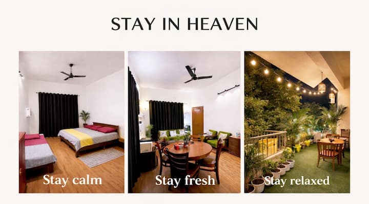 Stay In Heaven 
"Comfort, Privacy & Good Energy” - Varanasi