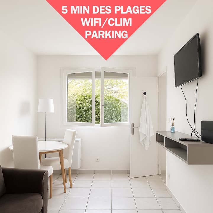 Studio Cosy à 5 Min De La Mer - Antibes