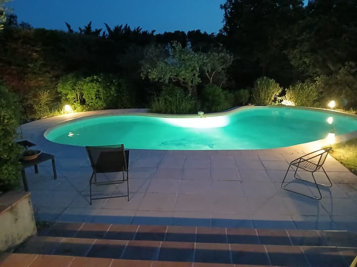 Lorgues, Villa 6 Pers, Piscine, 10 Min Du Centre - Lorgues