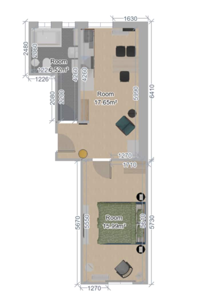 City Apartment Josef, 44m² - Graz
