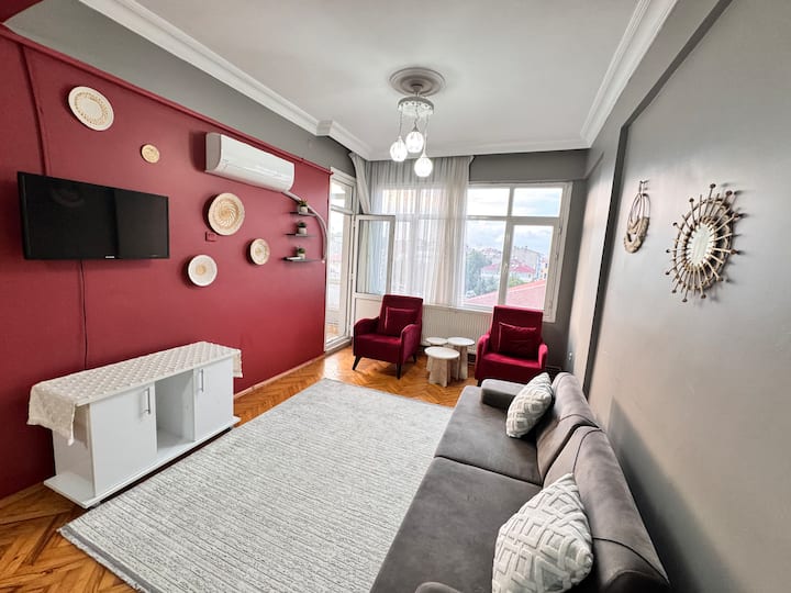 ÜMraniye Bazaar Luxury Comfortable 2+1 Apartment - Istanbul