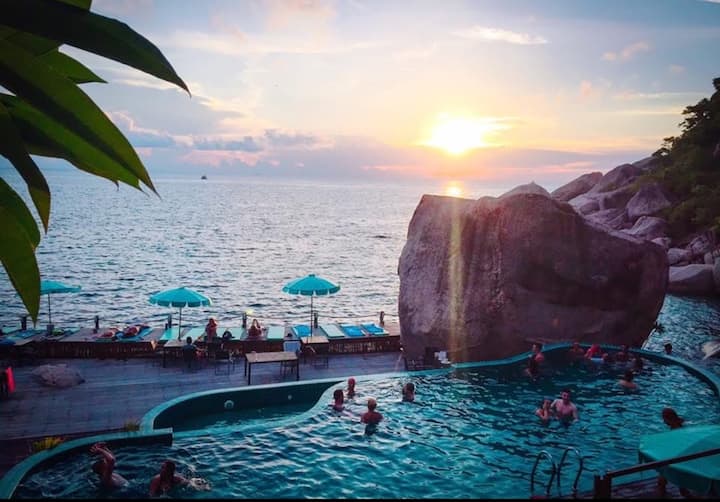 Sunset Vibes @Kohtao Hs Diving W/breakfast1 - Ko Tao