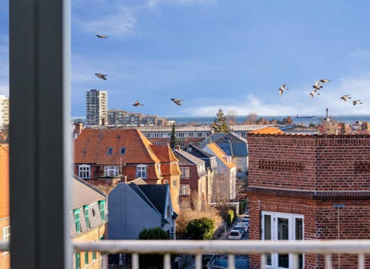 Cute Rooftop Apartment With A View - Aéroport de Copenhague (CPH)