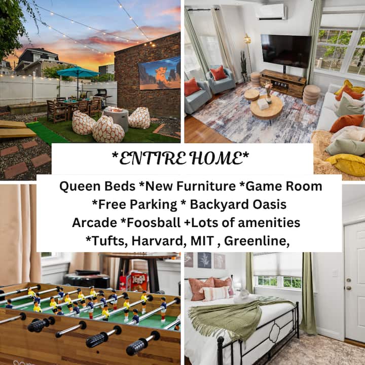 Boston-harvard City Gem|gameroom| Free Parking! - Boston, MA