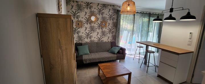 Charmant Appartement T2 Résidence Calme - Corte