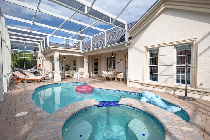 Villa Piloto – Spacious 3br W/ Heated Pool - Marco Island, FL