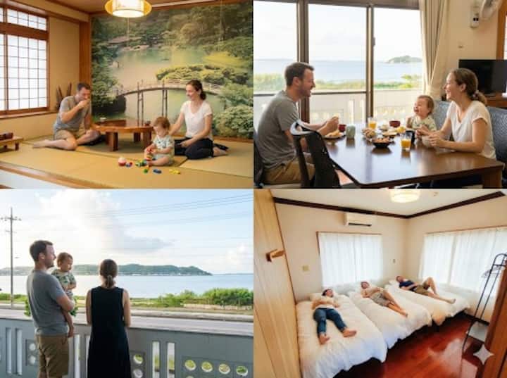 55 Min Airport／self Check-in／sea Side／5min Beach - Okinawa