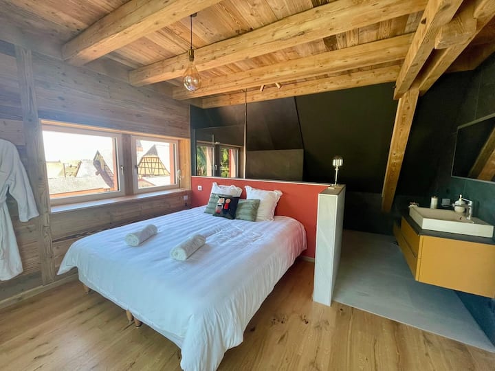 Gîte Sauna Chez "Eugénie & Alphonse" - Turckheim