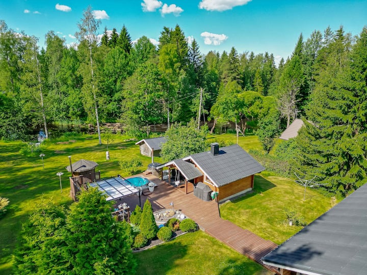 Rentoudu Villa Veneskoskella - Finlande