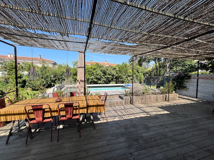 Maison Familiale, Au Calme - Carcasona