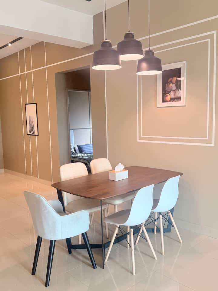 3br Maple Residence Klang |Wifi - Telok Panglima Garang