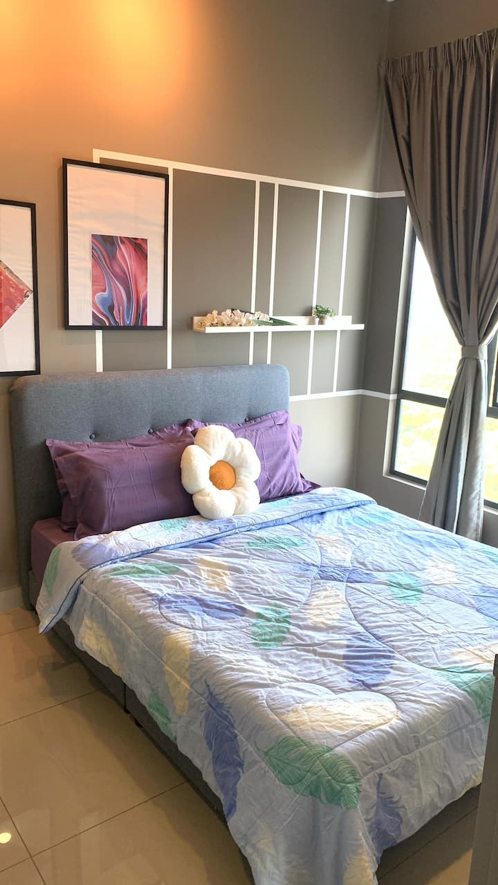 3br Maple Residence Klang  ｜6-8 Pax ｜Wifi ｜Pool - Telok Panglima Garang