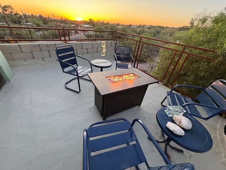 Desert View Duplex/casita Top Deck View - Tucson, AZ