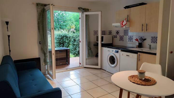T2 Jardin Privatif Et Piscine - Cambo-les-Bains