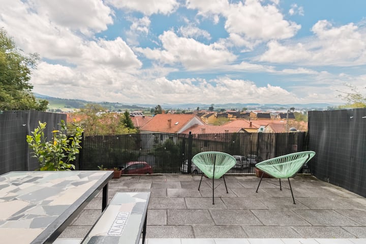 Apartamento Con Terraza Cudón - Torrelavega