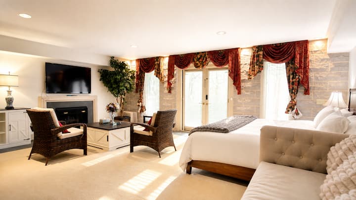 Zen Suite-5 Mins To Dt,softened Water,free Pkg,ev - Princeton