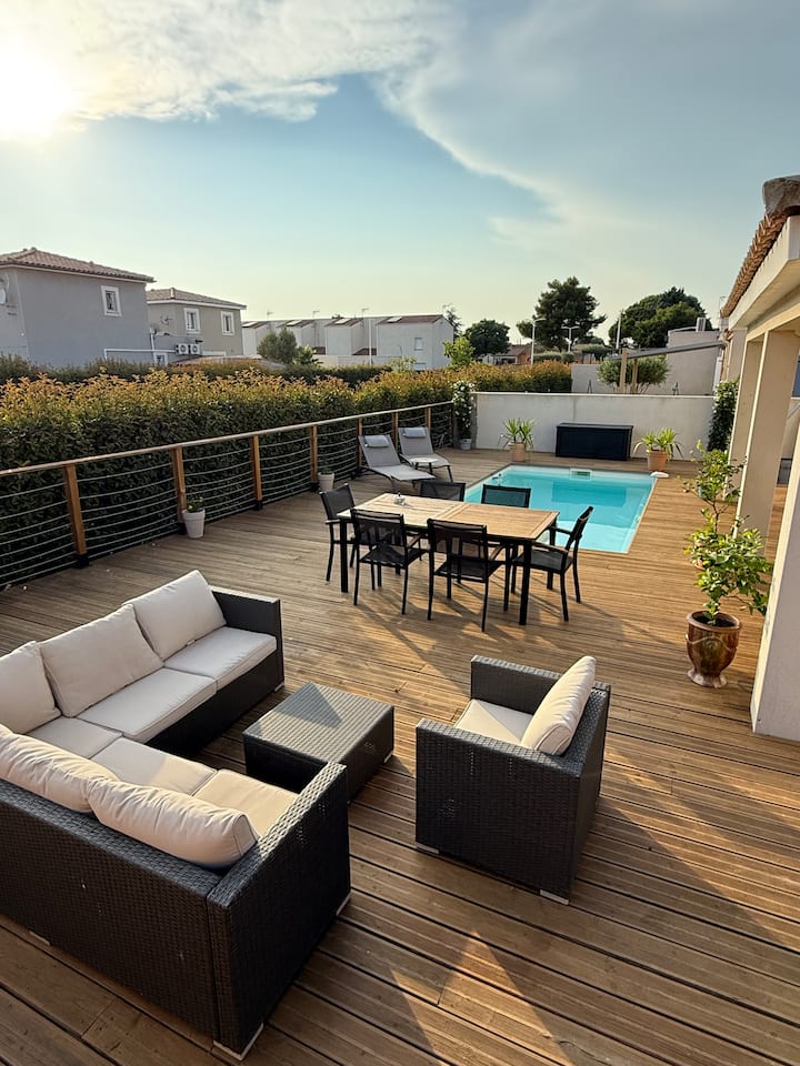 Villa Luna • Calme, Soleil & Piscine Privée - Saint-Gilles