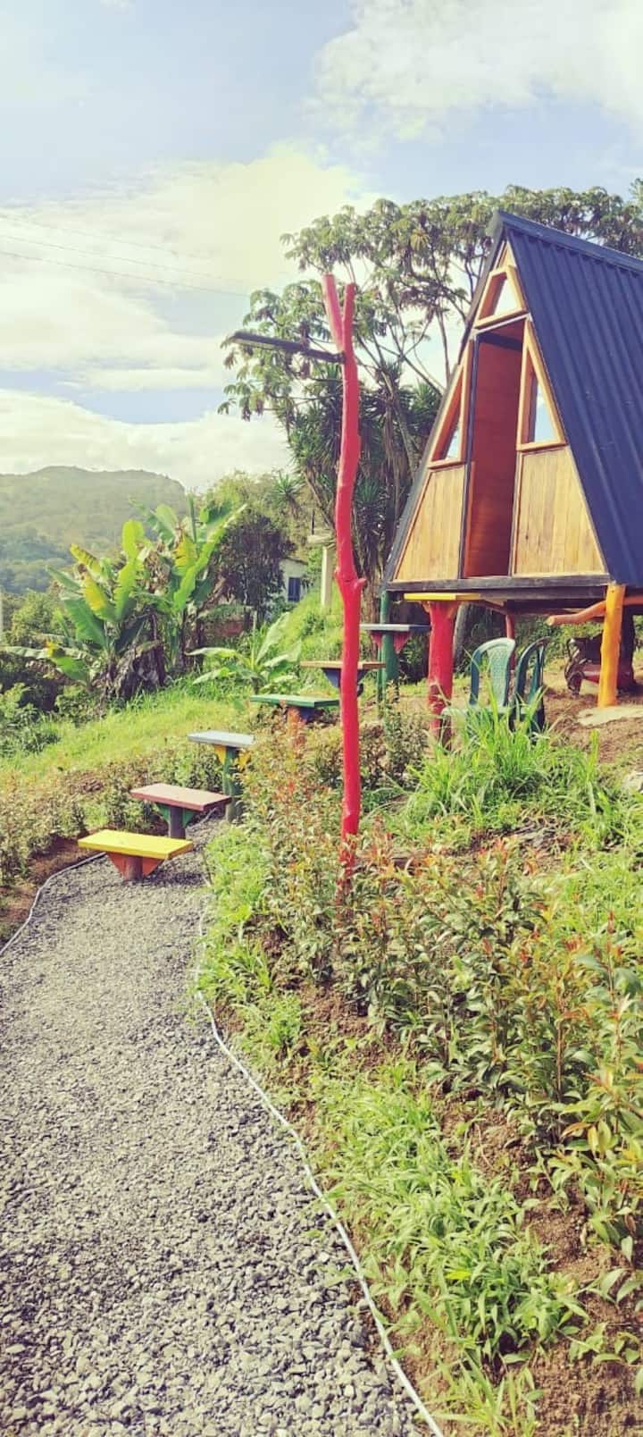 Espectacular Casa Alpina Tipo Glamping - Moniquirá