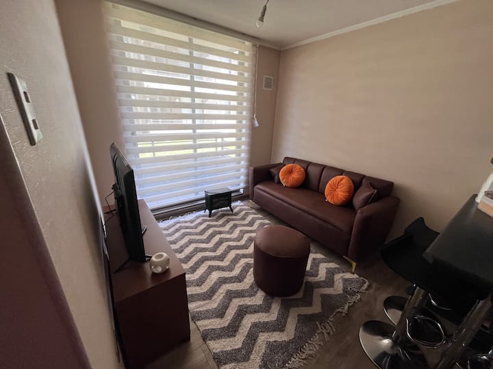 Depto Moderno Con Wifi,estacionamiento En Coronel - Coronel