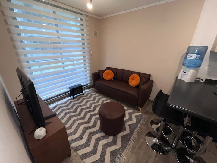 Depto Moderno Con Wifi,estacionamiento En Coronel - Coronel