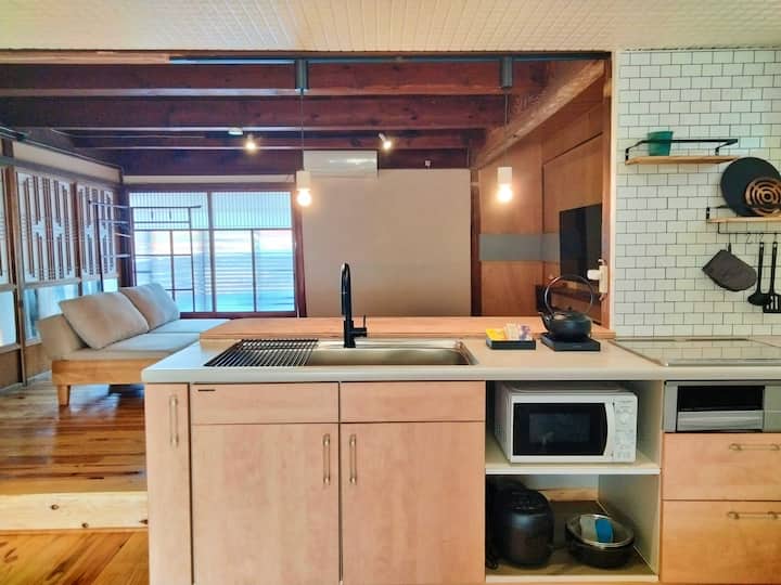 Namioto タイザの一棟貸し古民家宿 - Kyōtango