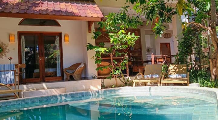 3 Br Pool Villa - Gili T - Gili Islands