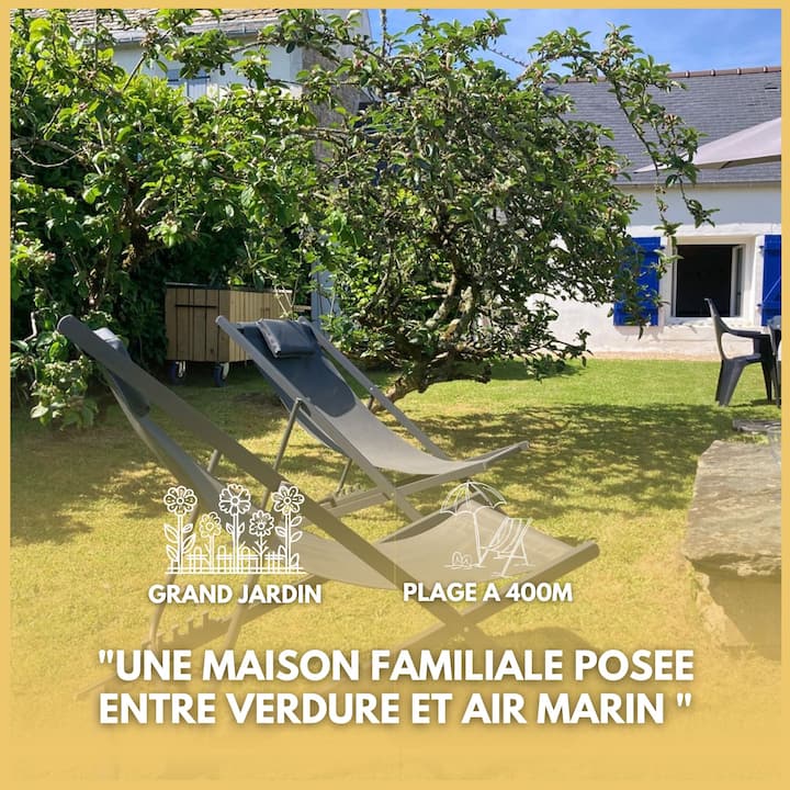 Maison Cosy à 400 M De La Mer. - Locquirec