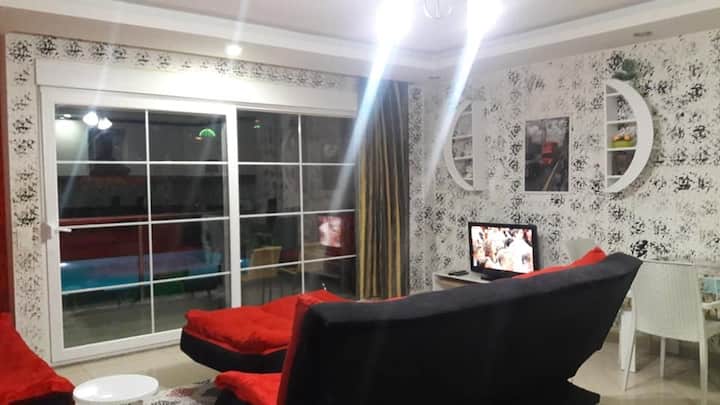 Side Kumköy Havuzlu Full Esyali - Side