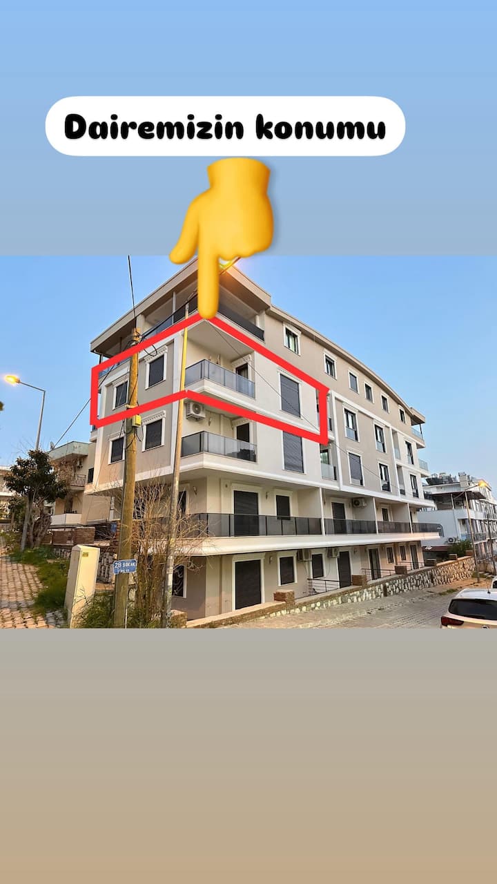 2+1 Daire Altınkum Plaja 500 Mt - Didim