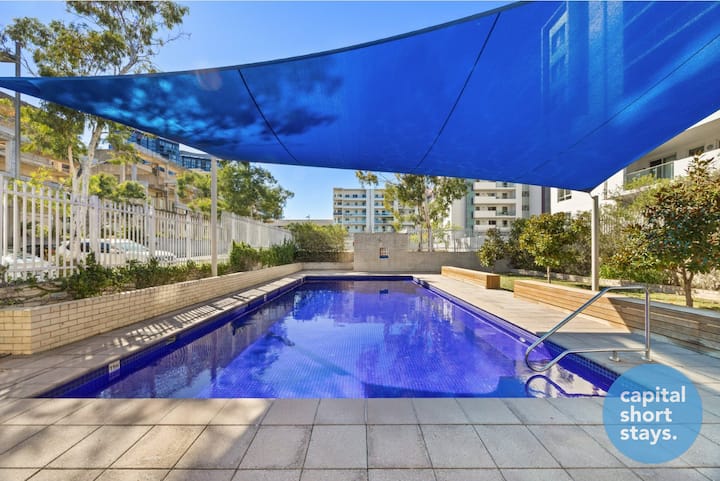 King Bed | Walk2mall | Pet-friendly | Pool | Gym - Canberra