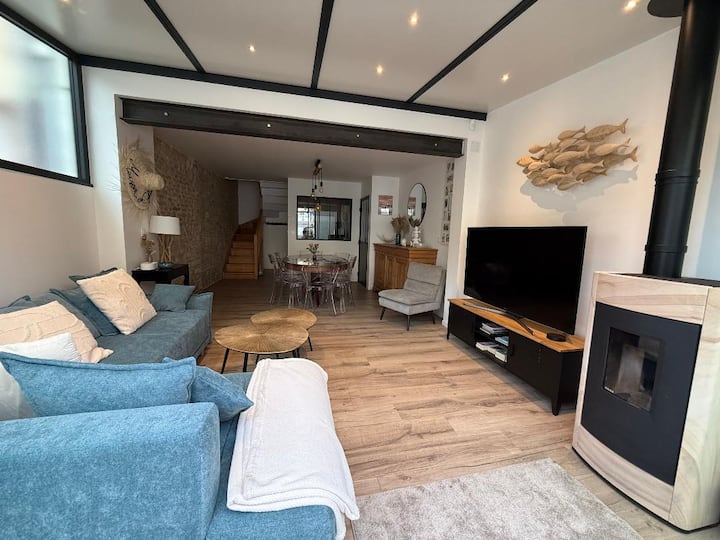 Maison 2 Mins à Pied De La Mer - St-aubin-sur-mer - Saint-Aubin-sur-Mer