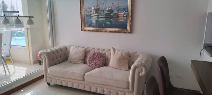 Departamento En La Playa Gran Vista - Papudo