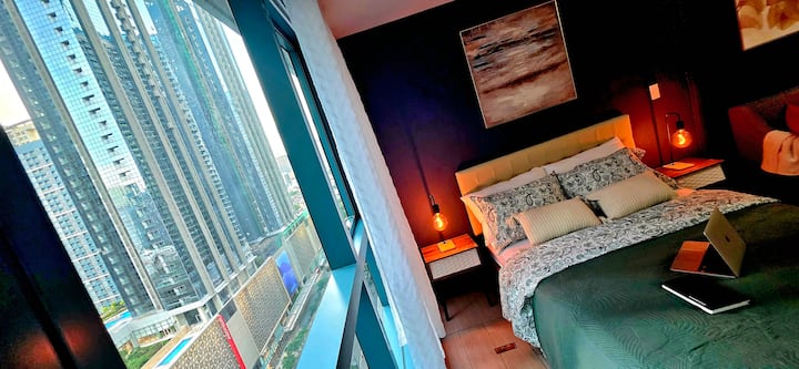 Bgc Uptown Mitsukoshi, Grand Hyatt With Fast Wifi - Taguig