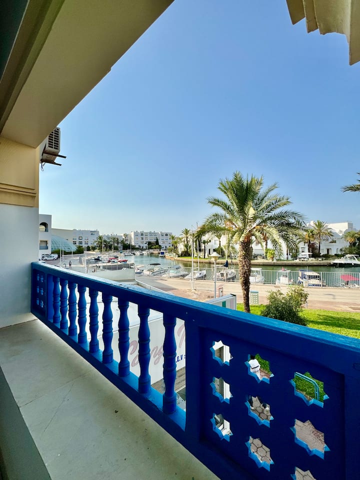 Appartement Avec Vue Sur La Marina - Hammamet