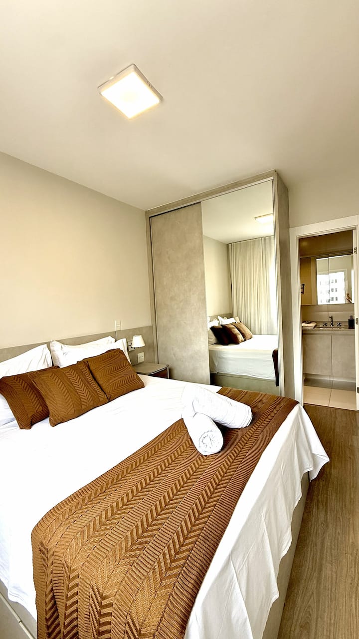 Gleba Premium Apartment | Full A/c, Pool & Gym - Londrina